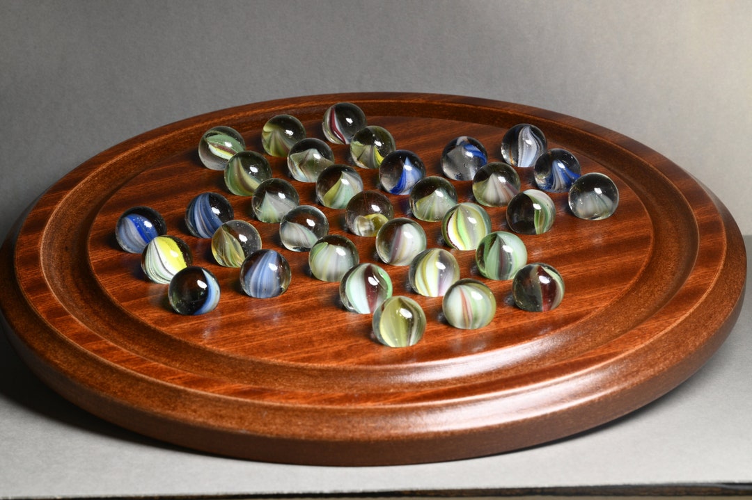33 German Sparkler Marbles 3/4 Shooter's Set of 33, Collectible Marble ...
