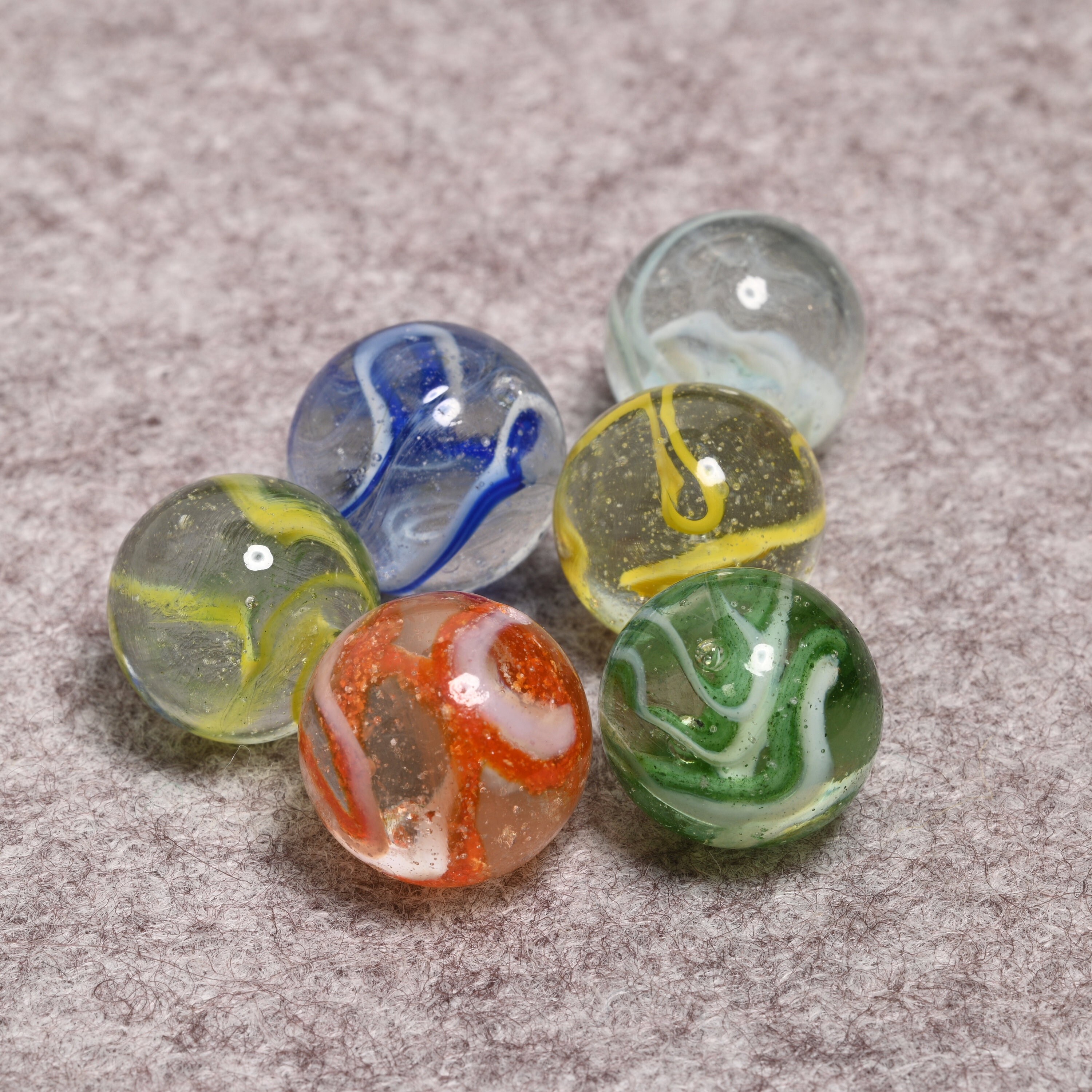 Marbles Toys & Games Vintage Dutch Marble 1950s. Veiligglas Wirepull 5/ ...