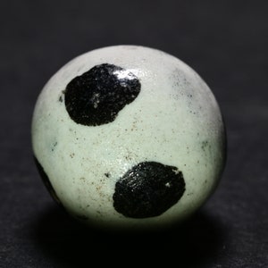 German Antique Marble Spotted Dick Hand Painted Unusual China Marble ...