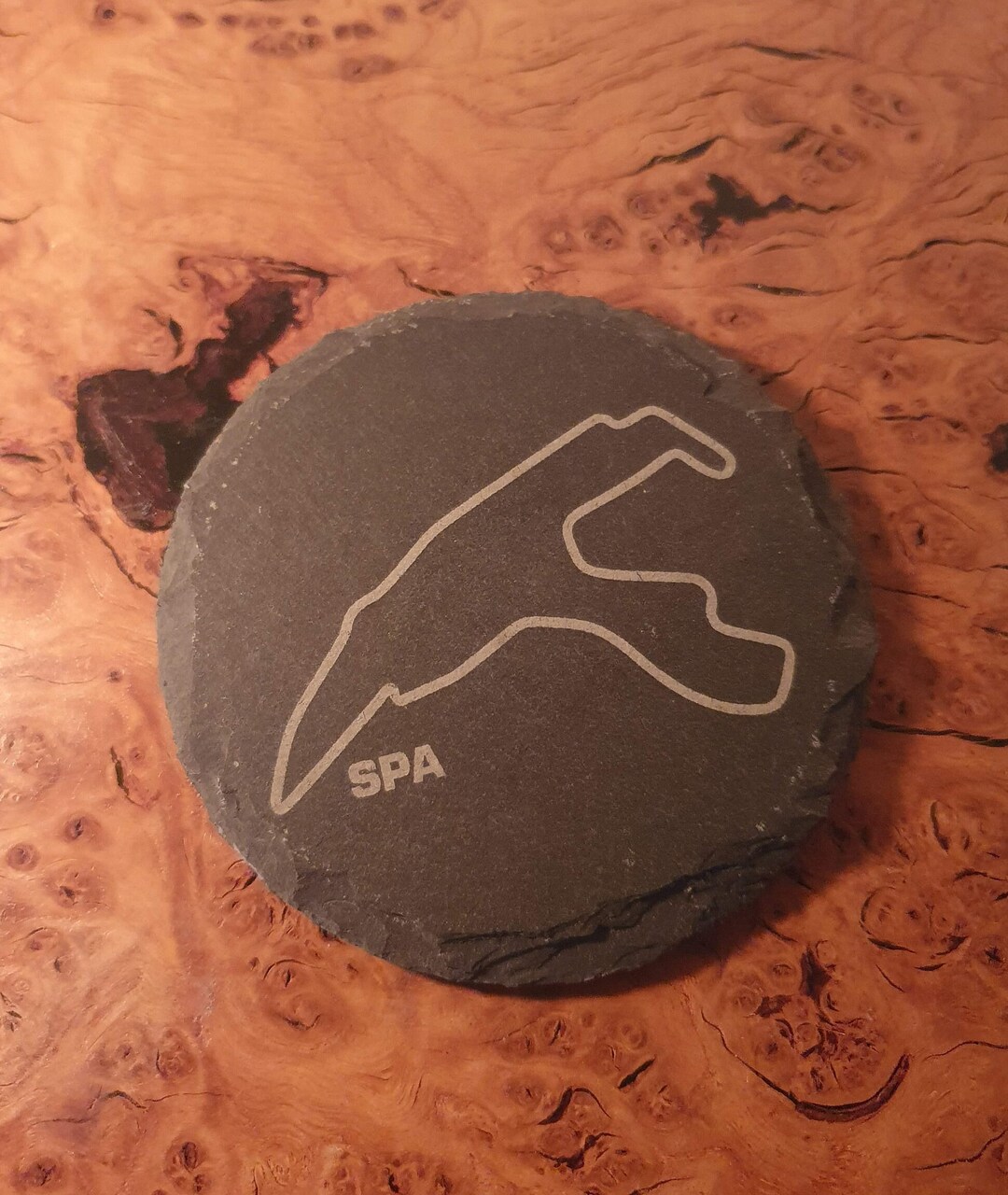Spa Race Circuit Slate Coaster F1 Gift Formula 1 Gift Racing Grand Prix ...