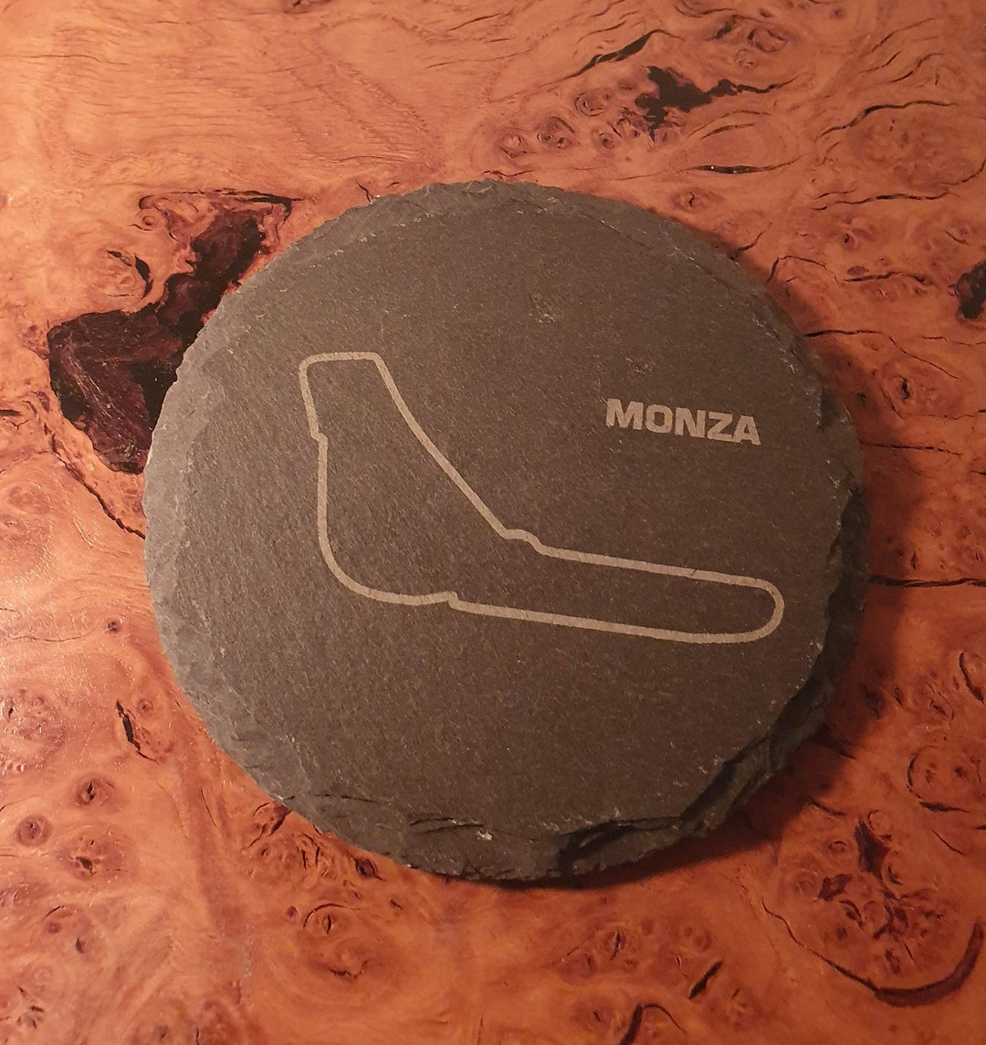 Monza Race Circuit Slate Coaster F1 Gift Formula 1 Gift - Etsy