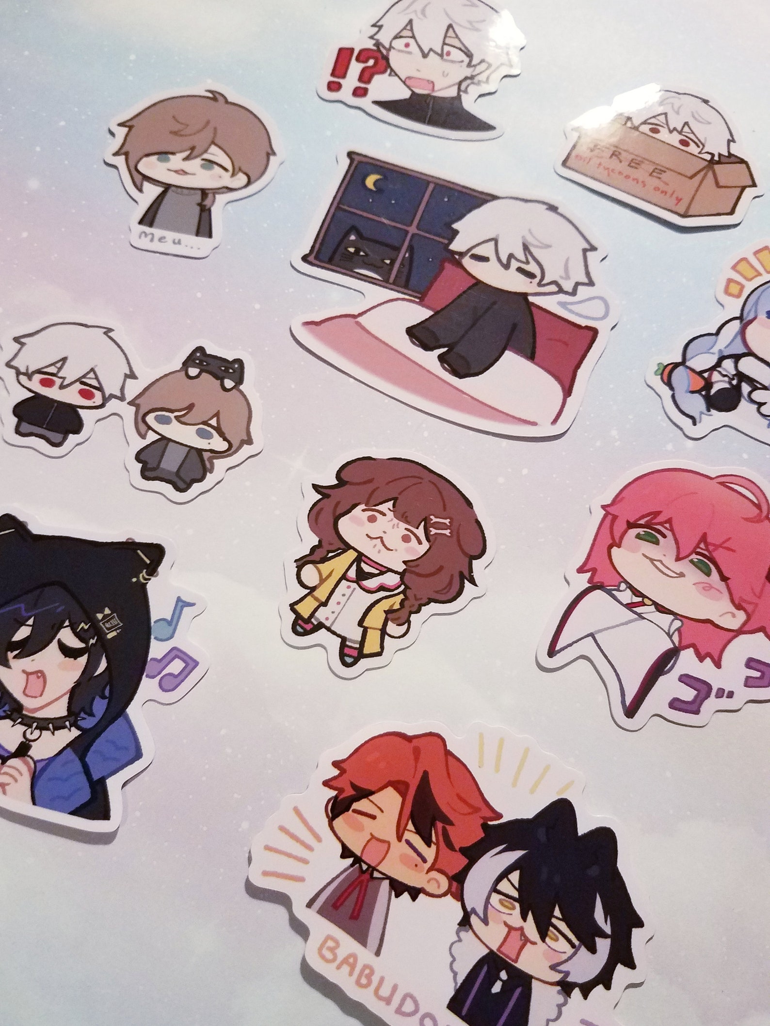Vtuber Vinyl Stickers Hololive & Nijisanji | Etsy India