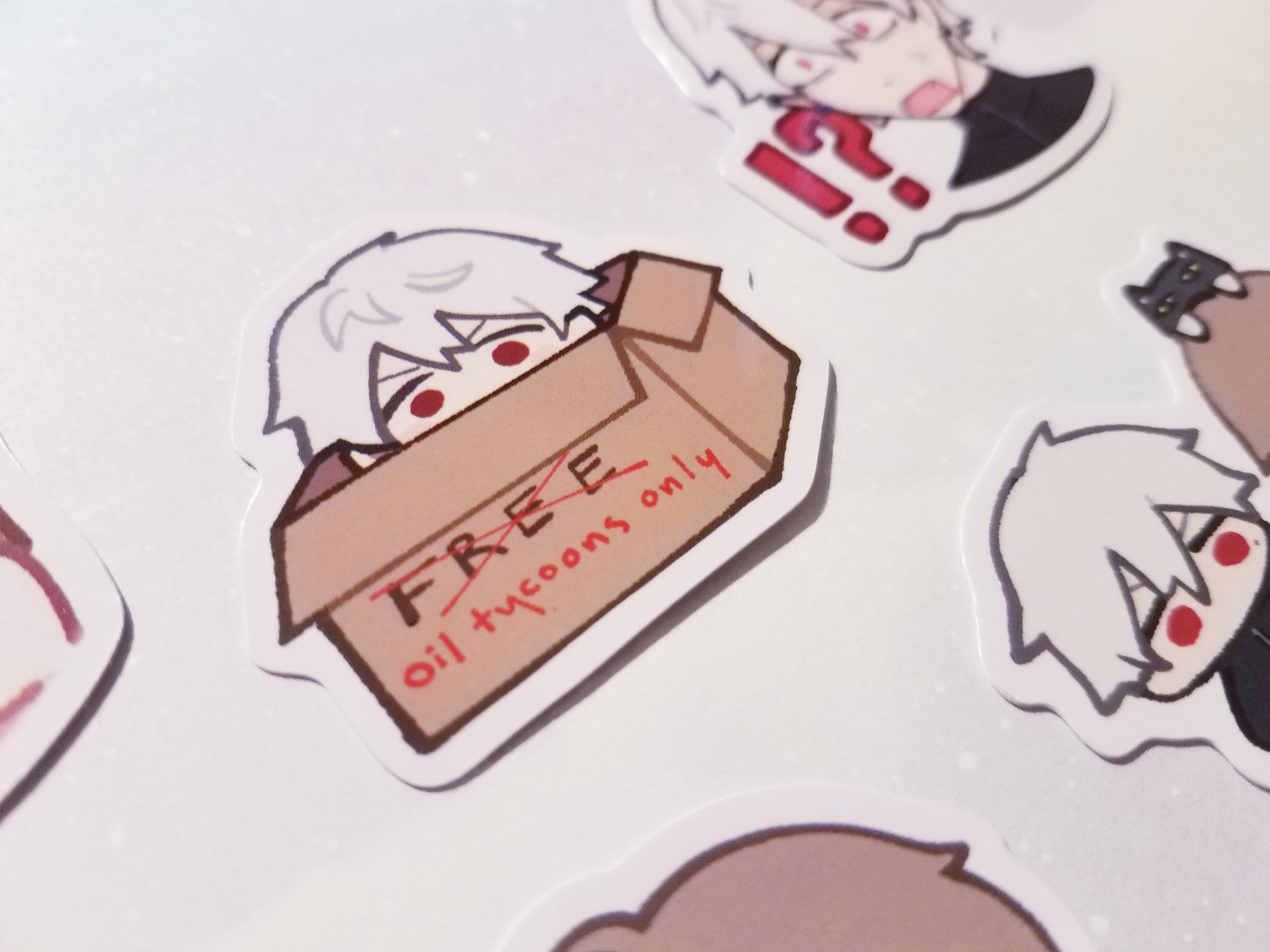 Vtuber Vinyl Stickers Hololive & Nijisanji | Etsy België