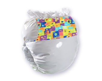 ABDL Diaper Cow Shiny Oof Poof Costume Diaper Piece - Etsy