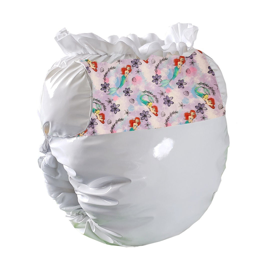 ABDL Couche Lil Mermaid Shiny Oof Poof Costume Couche Pièce - Etsy Canada