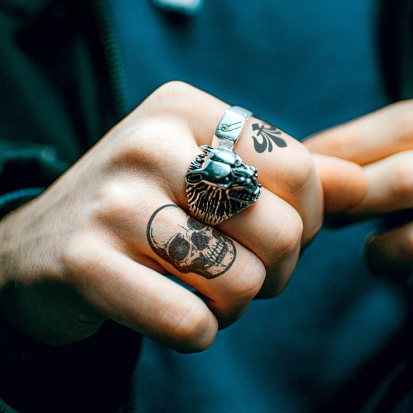 Knuckle Tattoo - Etsy