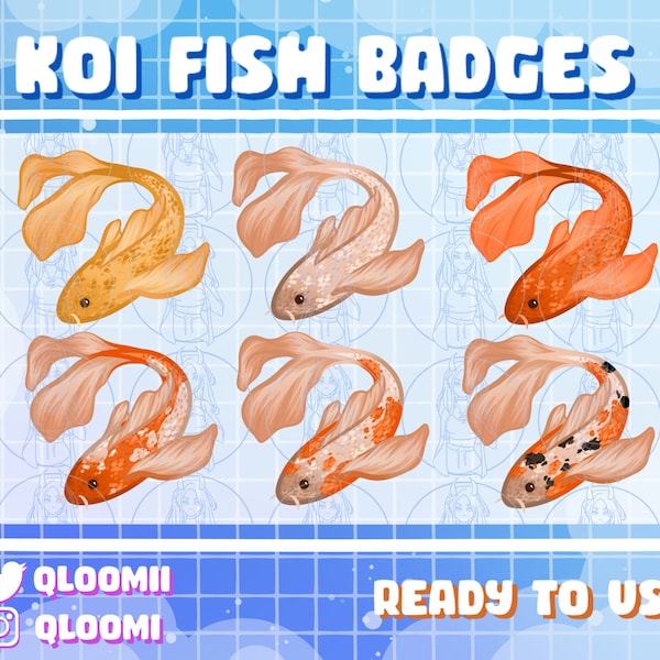 Animated Koi Fish - Etsy