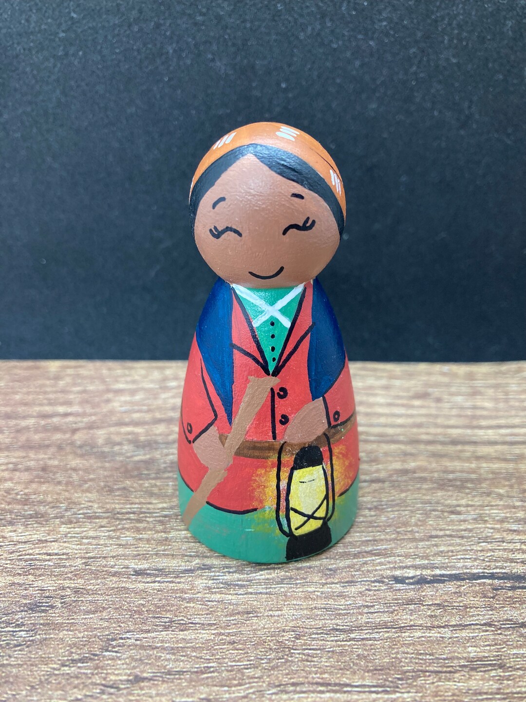 Harriet Tubman Peg Doll, Inspirational Women, Gift for Feminist ...