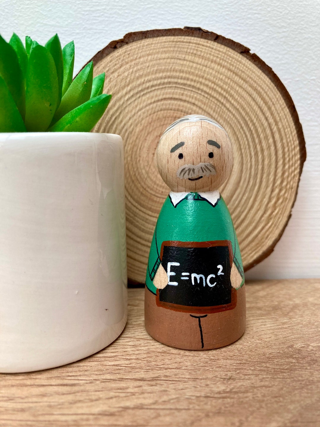 Albert Einstein Peg Doll, Inspirational People, Little People Big ...