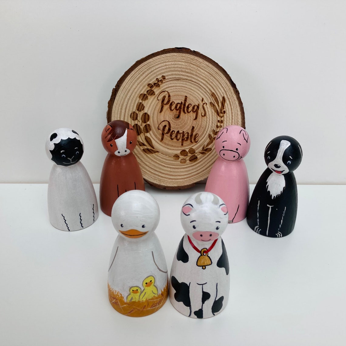 Farm Peg Dolls, Farm Toys, Scarecrow Peg Doll, Animal Footprints ...