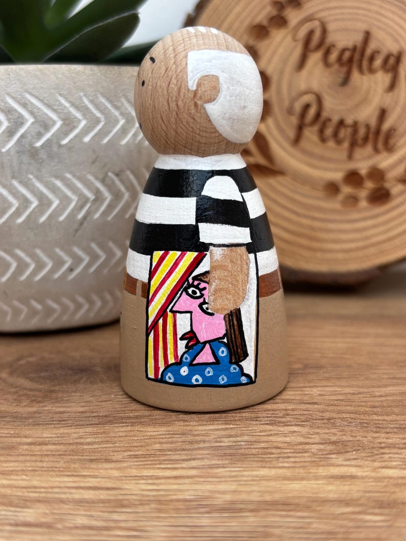 Pablo Picasso Peg Doll, Inspirational People, Little People Big Dreams ...