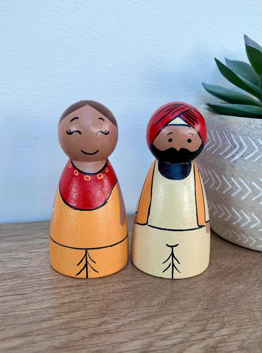 Sikh Peg Dolls, Religious Educational Resource, World Faith Dolls ...