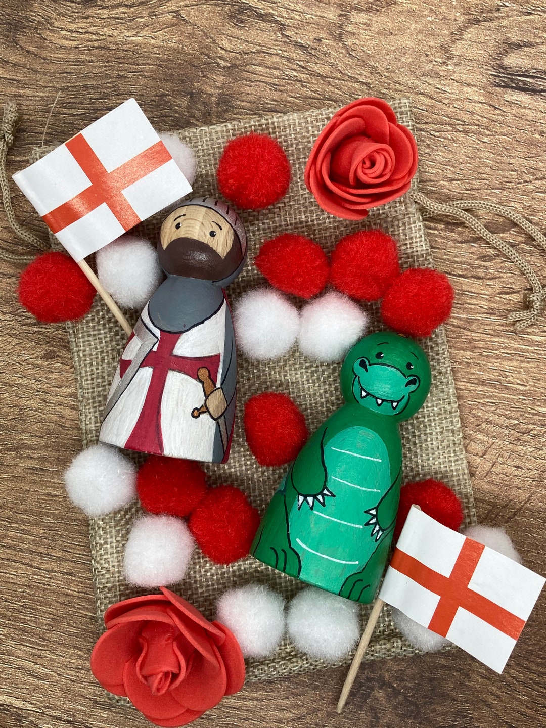 St George’s Day Loose Parts Set, St George and Dragon, Loose Parts Play ...