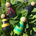 Minibeast Peg Doll, Wooden Bugs, Educational Toy, British Insects ...