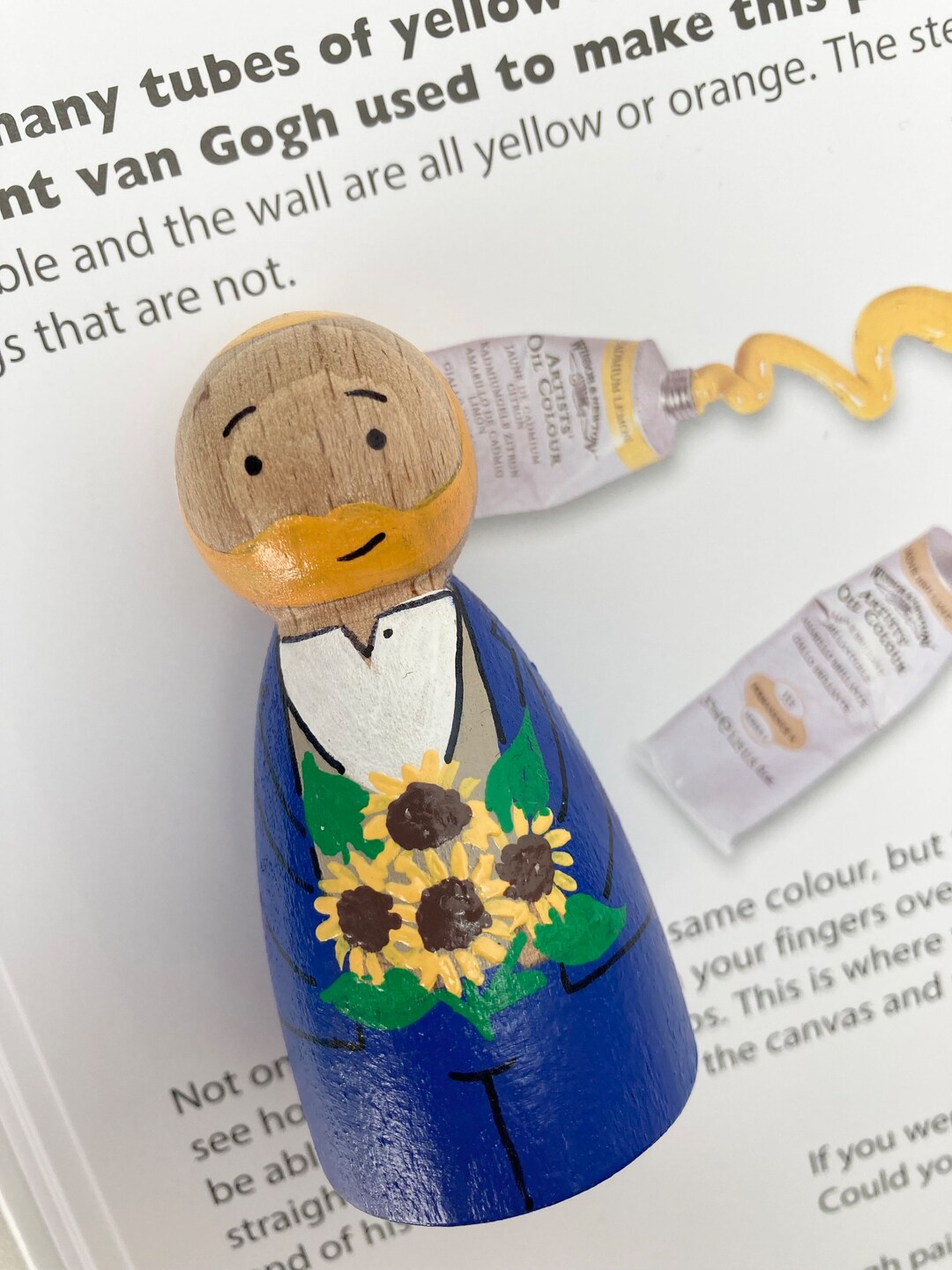 Vincent Van Gogh Peg Doll, Inspirational People, Little People Big ...