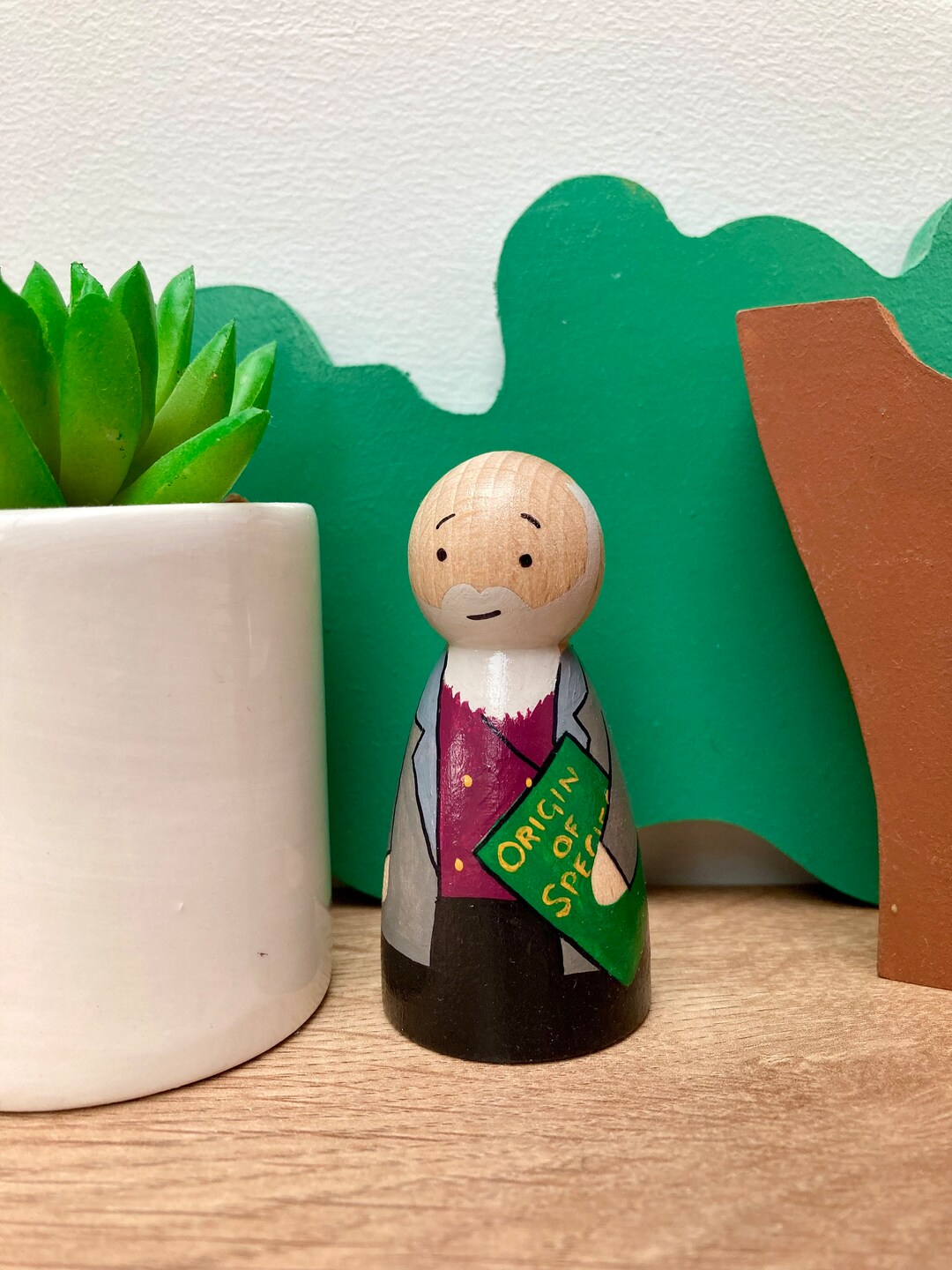 Charles Darwin Peg Doll, Inspirational People, Little People Big Dreams ...