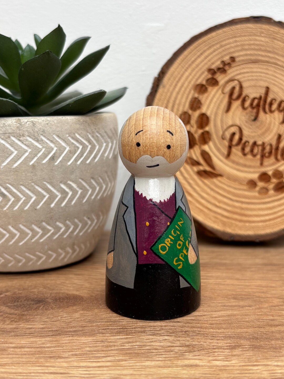 Charles Darwin Peg Doll, Inspirational People, Little People Big Dreams ...