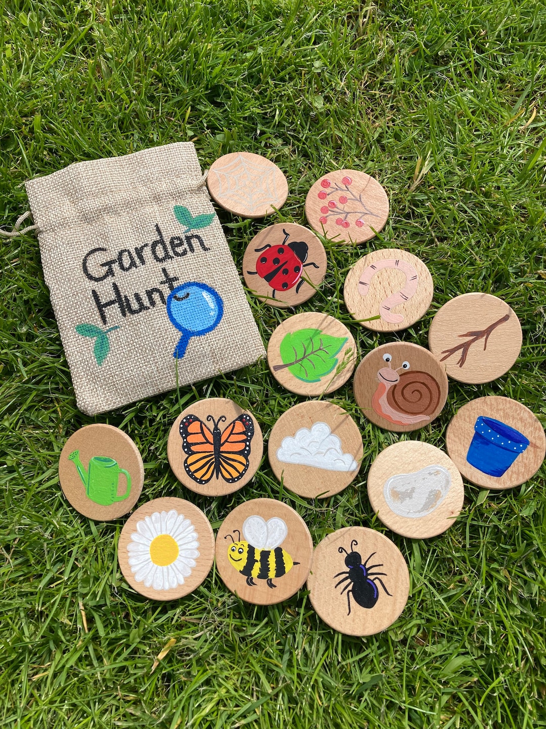 Outdoor Scavenger Hunt, Garden Nature Walk, Nature Treasure Hunt ...