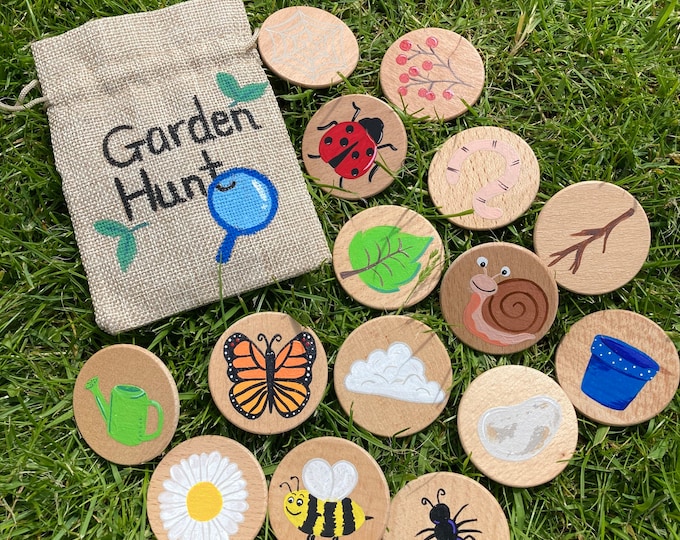 Outdoor Scavenger Hunt, Garden Nature Walk, Nature Treasure Hunt ...