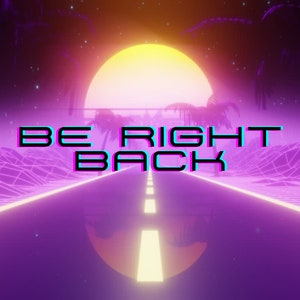 Animated Retrowave / Synthwave Stream Package - Etsy