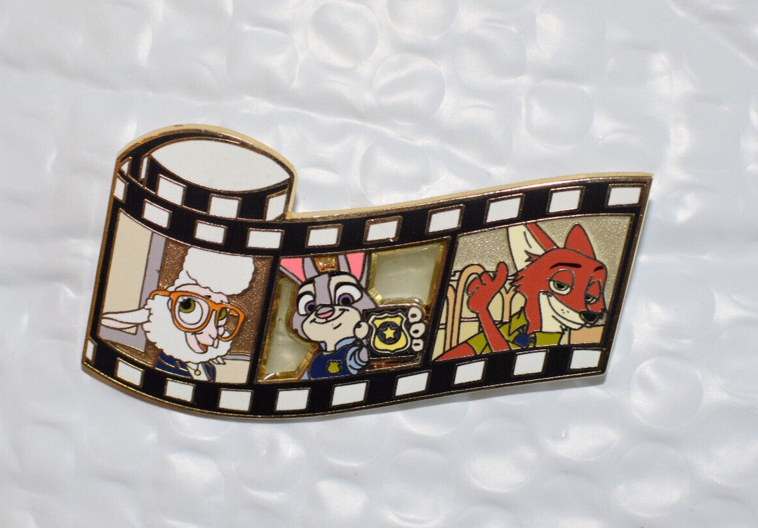 Disney Pin 127758 DSSH Film Strips Zootopia Surprise Release - Etsy