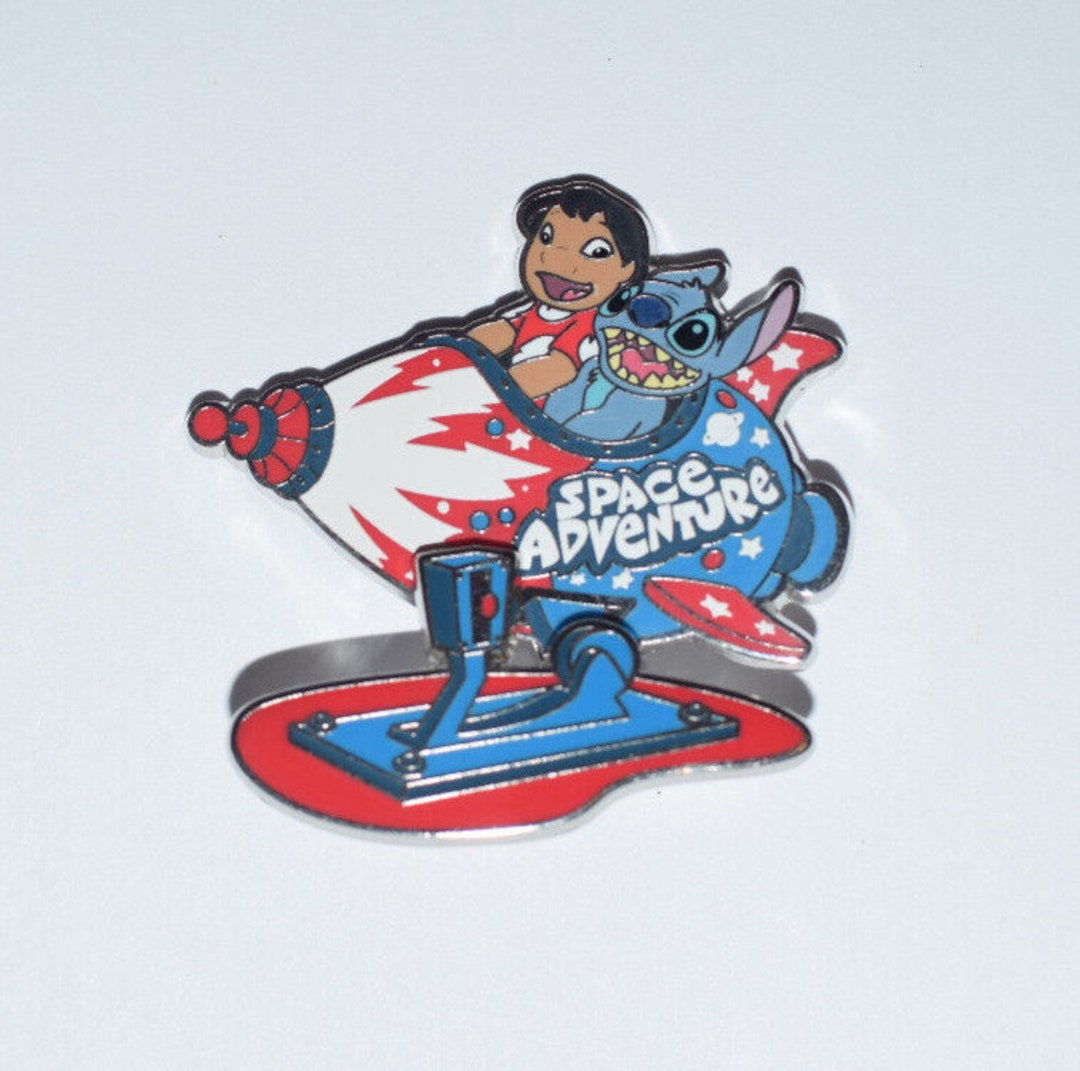 Disney Pin 125732 Lilo & Stitch Park Pack Space Adventure Rocket ...