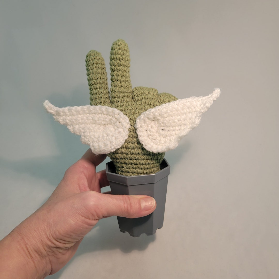 Beginner PDF Pattern Interactive Flying Cactus Emotional Support Cactus ...