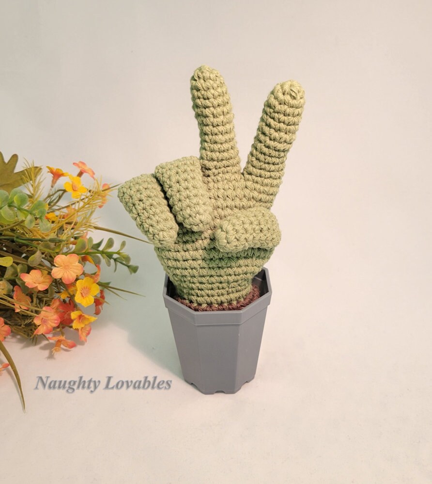Beginner PDF Pattern Interactive Flying Cactus Emotional Support Cactus ...