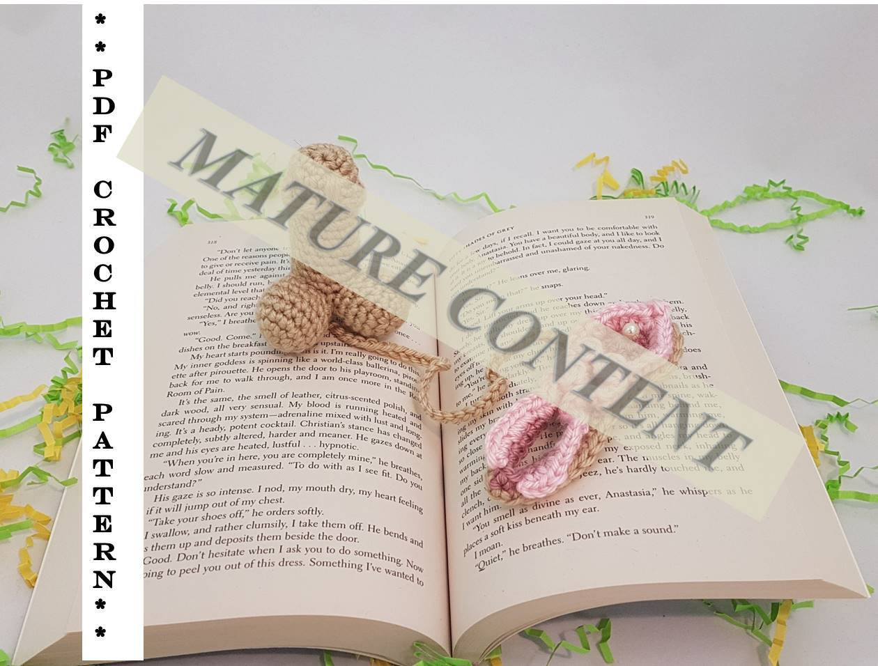 PDF - Crocheted Fanny and Willie the Bookmark, Reproductive Organs ...