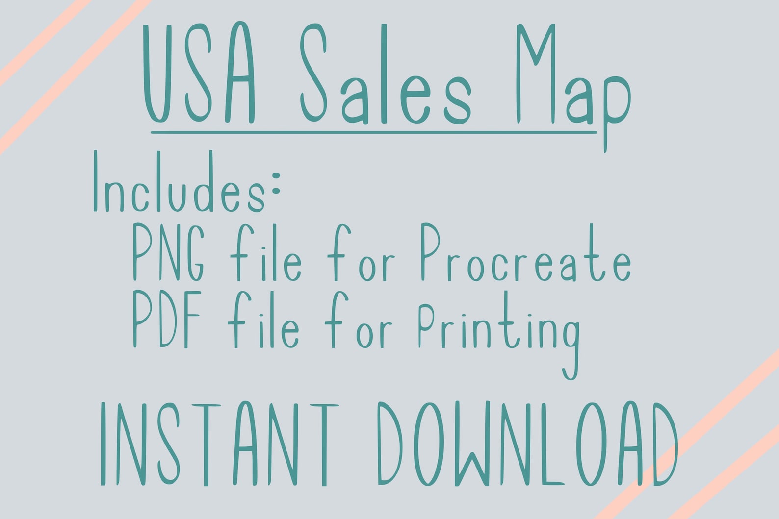 United States Sales Map | US Sales Map Tracker | Sales Tracker | Etsy ...