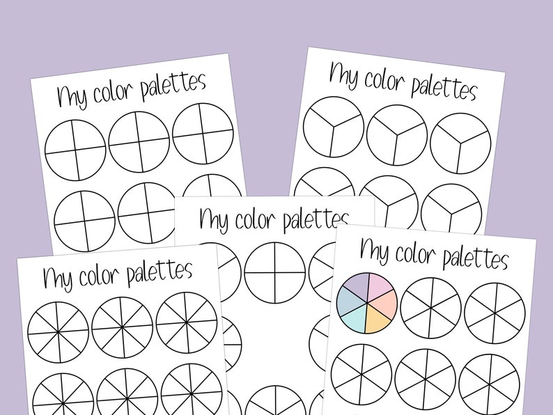 Create Your Own Color Palette Template Color Swatch Template - Etsy Create Your Own Color Palette Template Color Swatch Template - Etsy