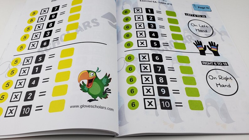 Multiplication Mathematics Learn Times Tables Practice Book Educational ...