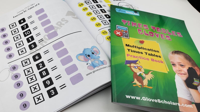 Multiplication Mathematics Learn Times Tables Practice Book Educational ...