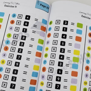 Multiplication | Mathematics | Learn | Times Tables | Practice Book ...