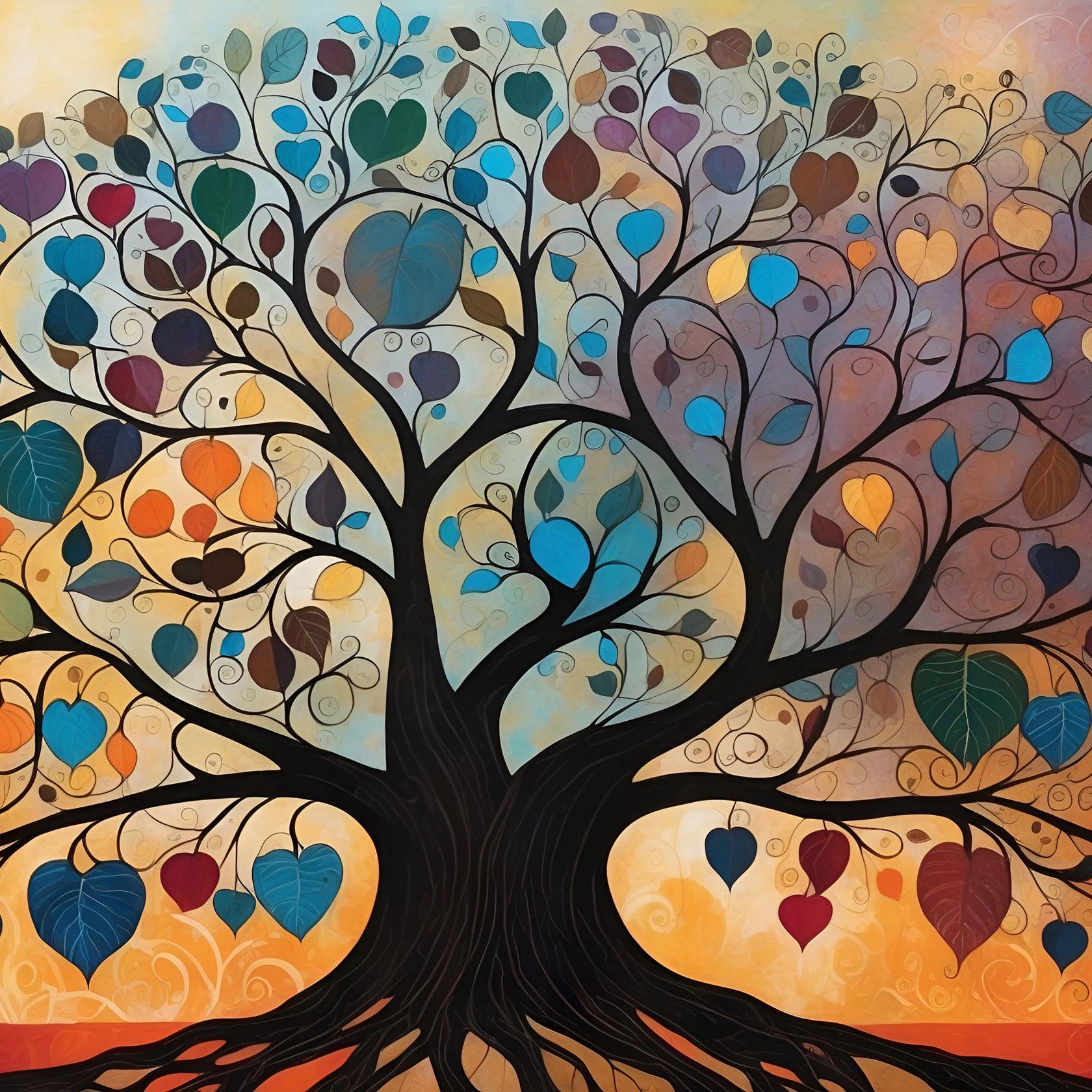 Family Ancestry Tree Backgrounds 24-pack Digital Download 14 X 11 ...