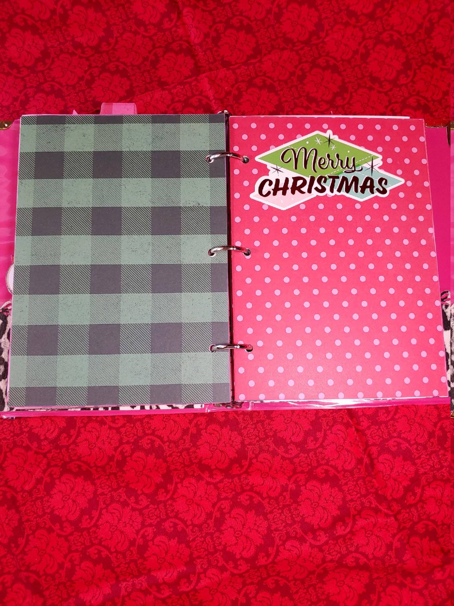 Pink Posh Christmas Binder - Etsy