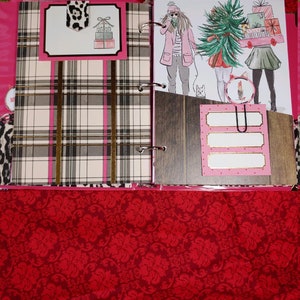 Pink Posh Christmas Binder - Etsy