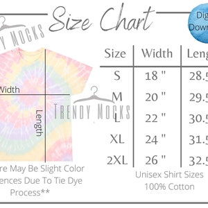 Gildan 5000 Tie Dye Size Chart Spiral Hazy Rainbow - Tie-dye Tee G5000 ...