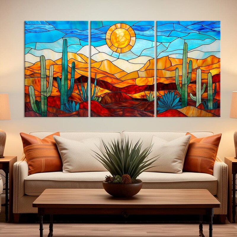 Stained Glass Print - Etsy