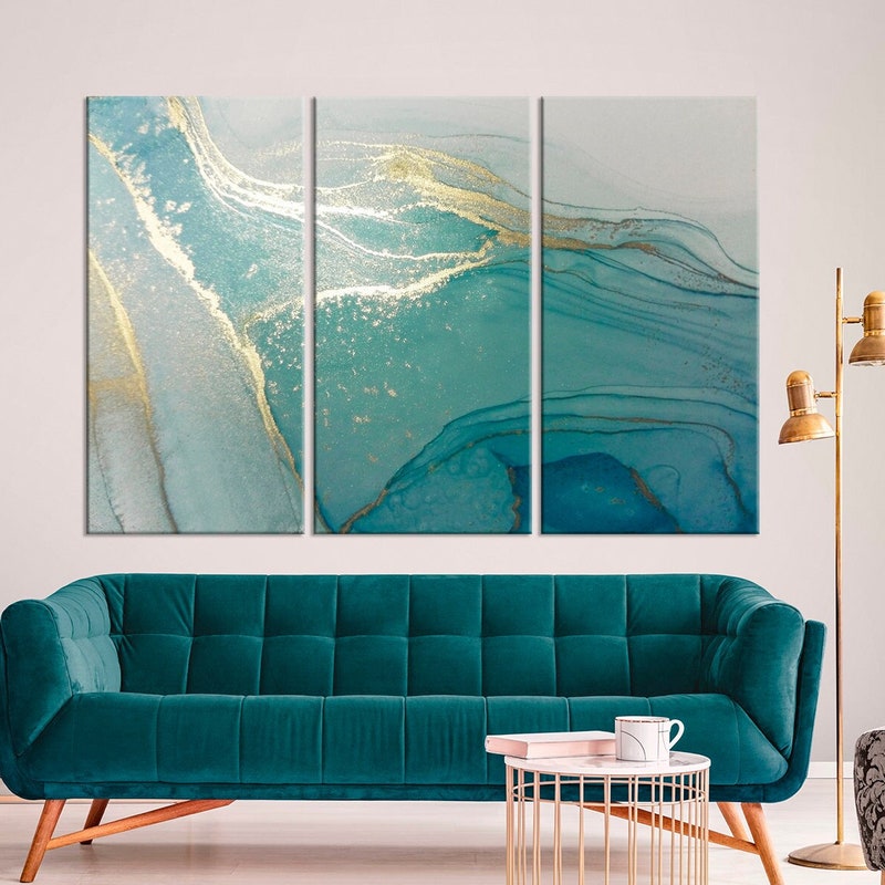 Turquoise Wall Decor - Etsy