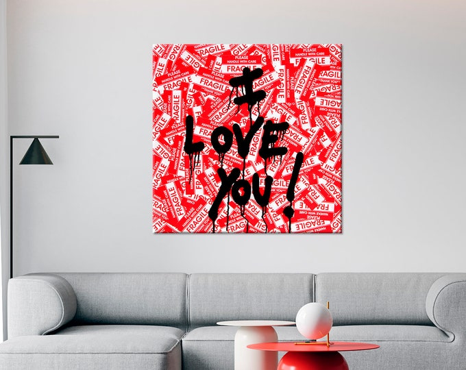 Mr Brainwash Poster Prints. Where There is Love There is Life. Mr ...