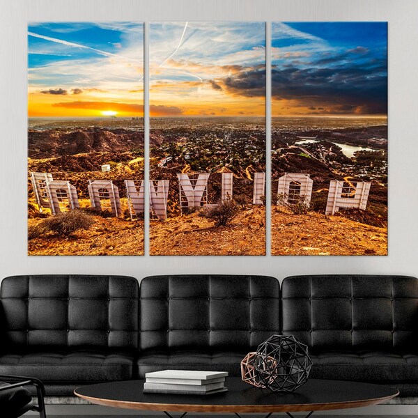 Hollywood Sign - Etsy