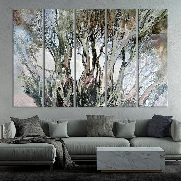 Modern Tree Art - Etsy