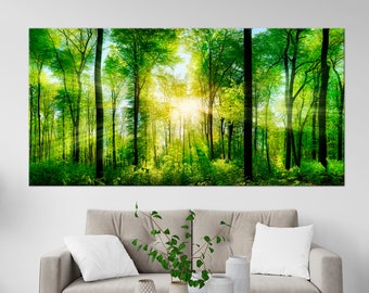 Green Tree Art Print - Etsy