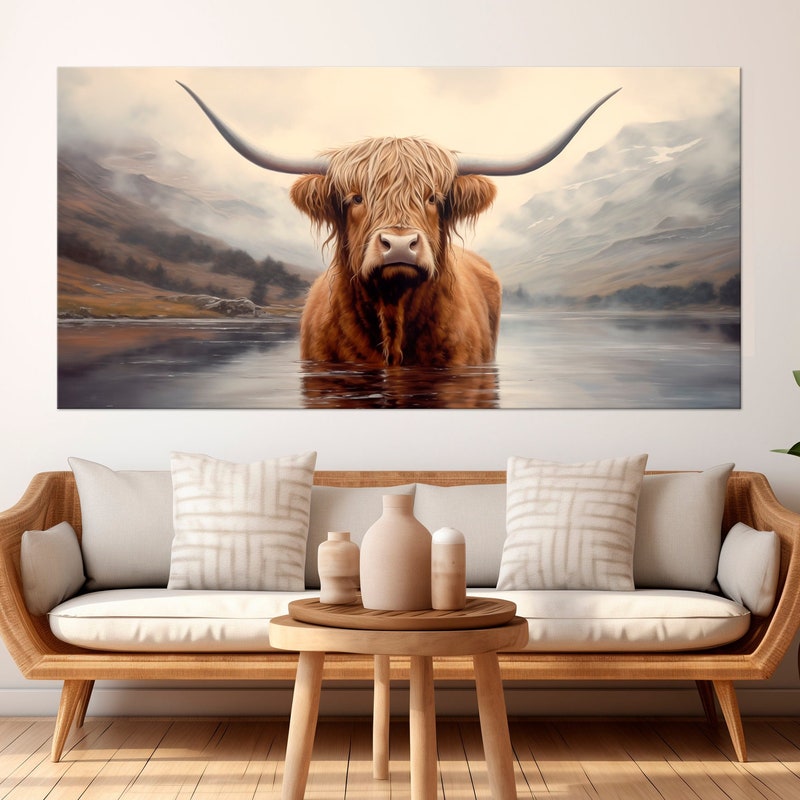 Cow Painting - Etsy
