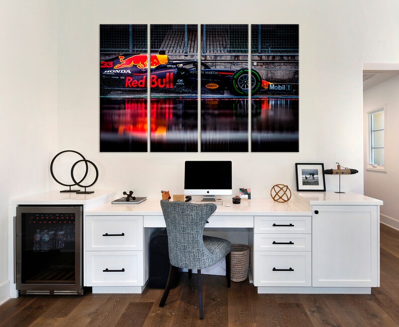 Formula 1 Canvas Print: Racing Wall Art for Man Cave - Etsy