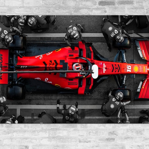 F1 Canvas Formula 1 Wall Decor Huge Canvas Wall Art Formula - Etsy