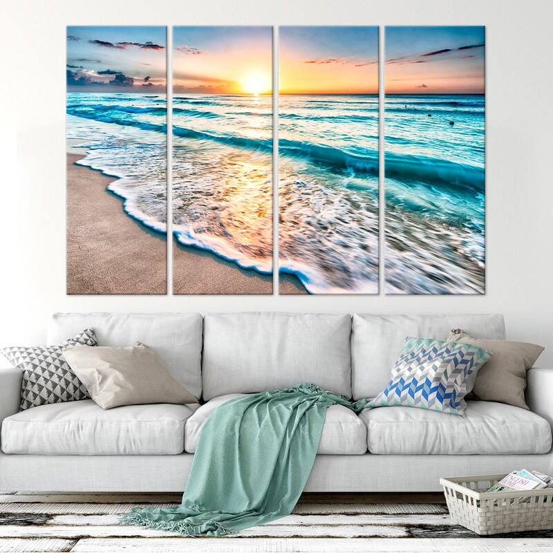 Large Beach Wall Art - Etsy
