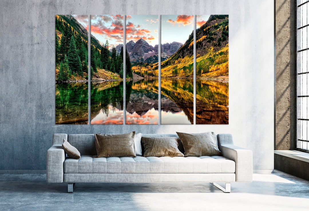 Mountain Wall Art Naturecanvas Print National Park Colorado - Etsy