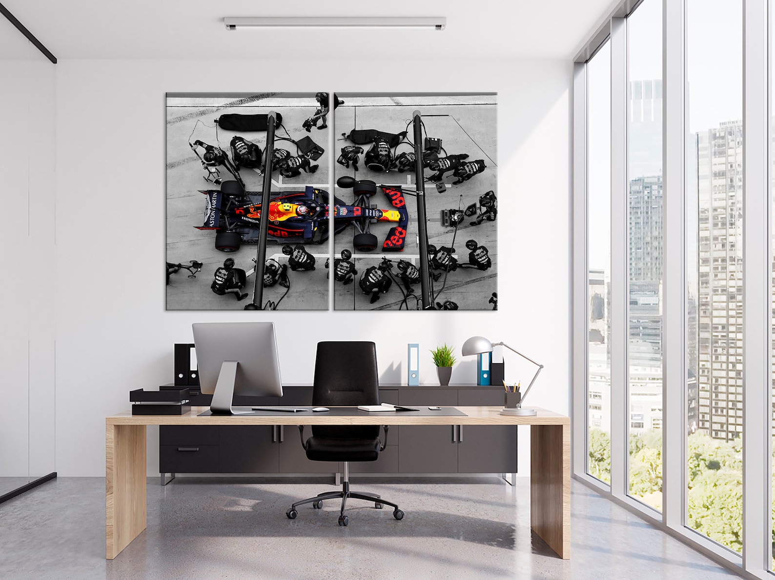 Formula 1 Canvas Wall Art Man Cave Decor Car Racing Print Formula 1 ...